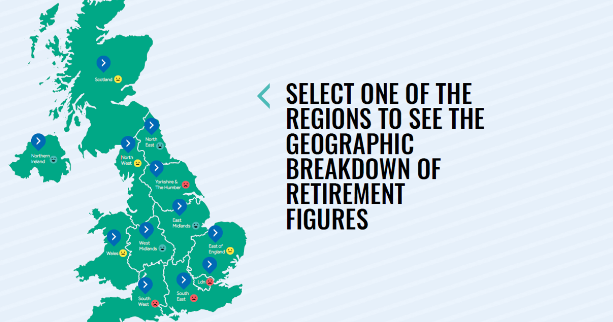 Pension income by region | HL